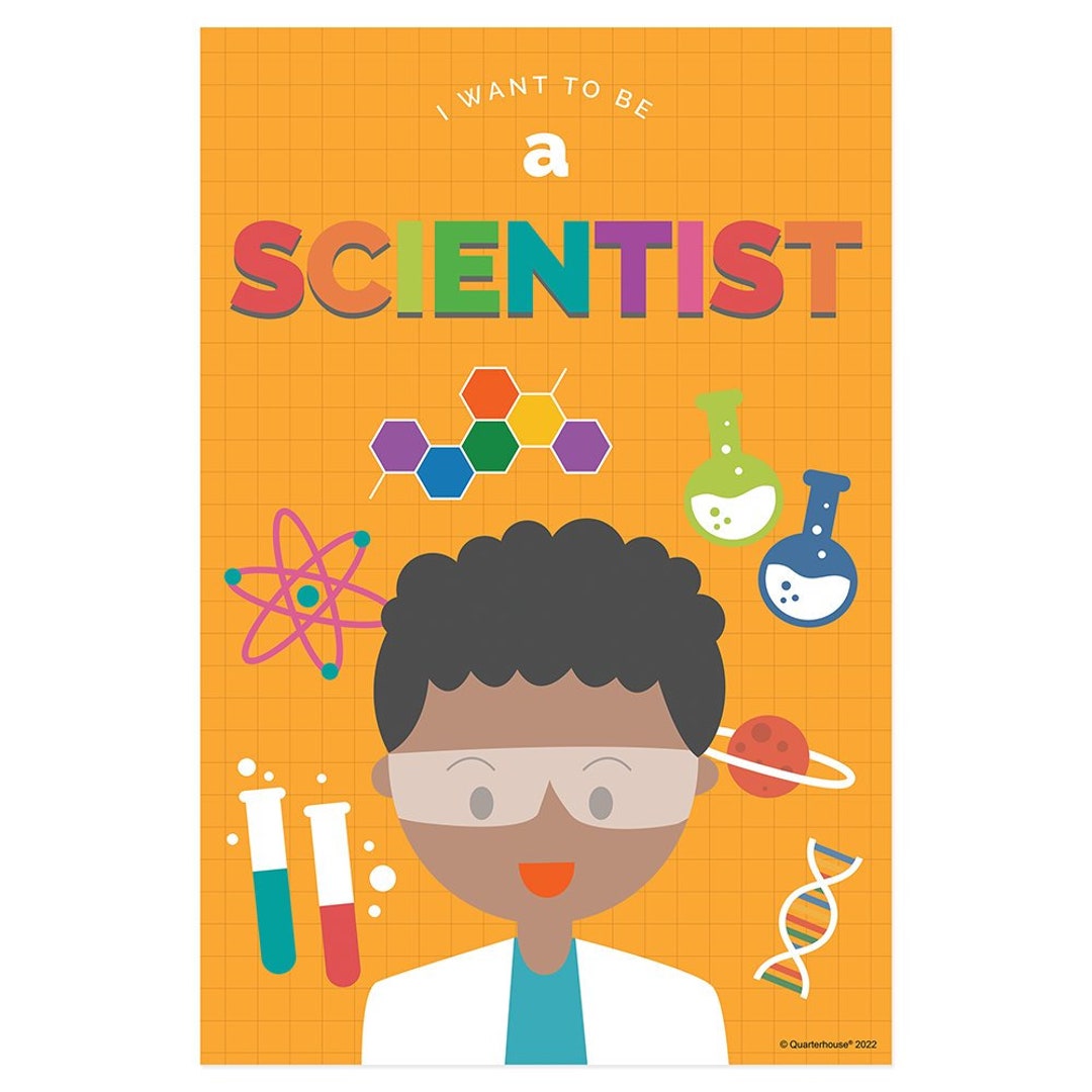Quarterhouse Career as a Scientist Poster, Elementary Classroom ...