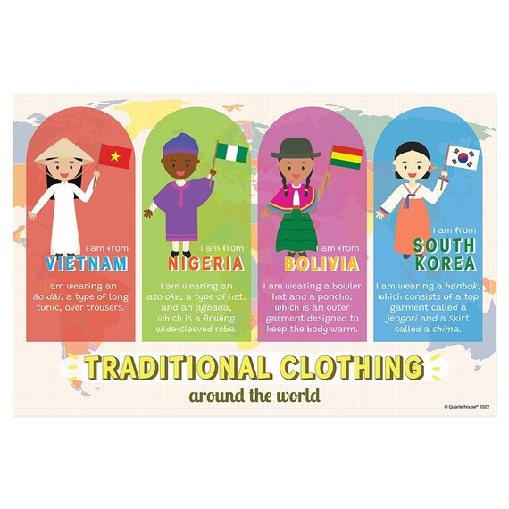 Traditional Clothing Around The World For Kids