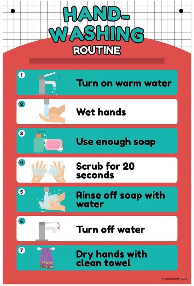 Quarterhouse Classroom Routines Poster Set, Elementary Classroom ...