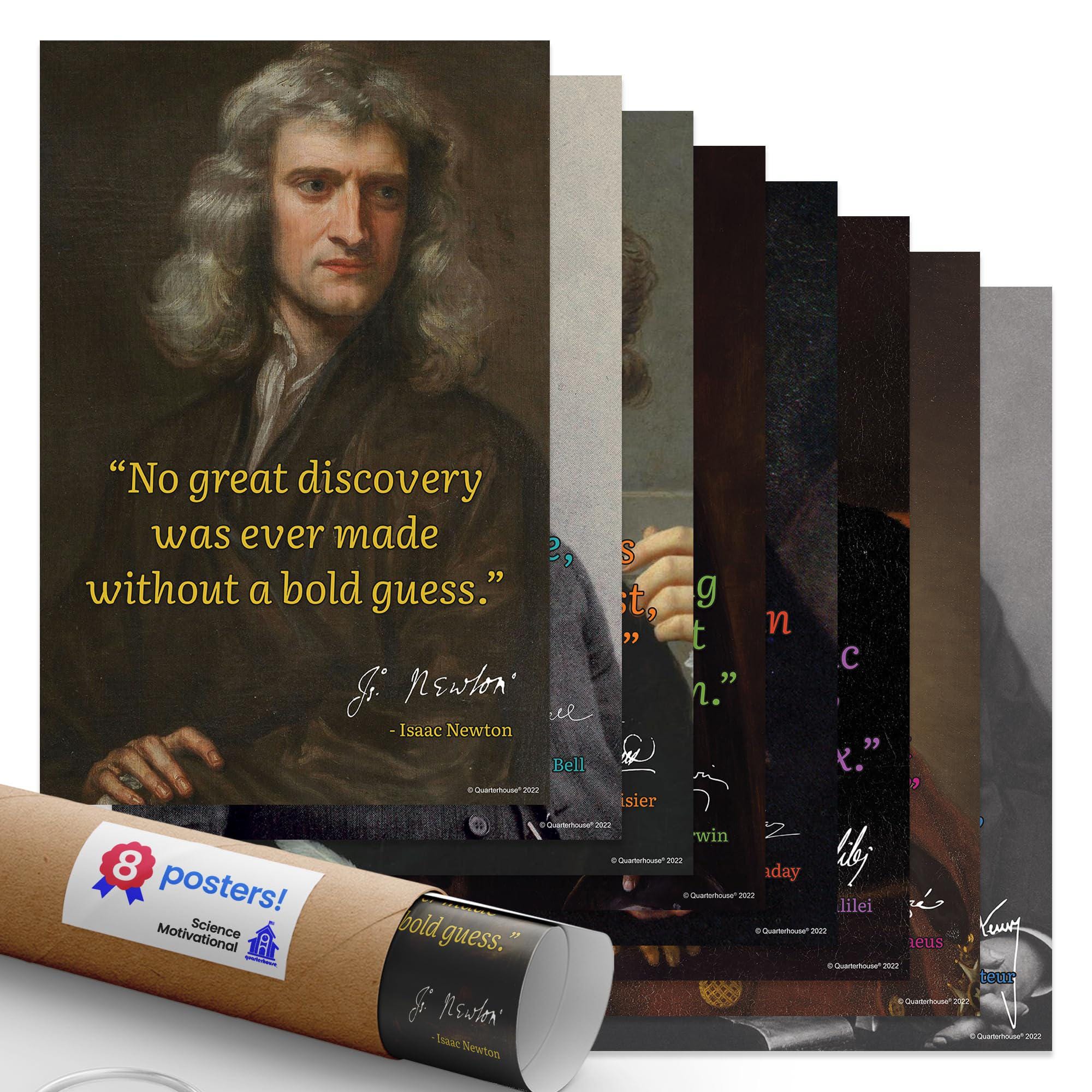 Quarterhouse Science Motivational Poster Set, Science Classroom ...