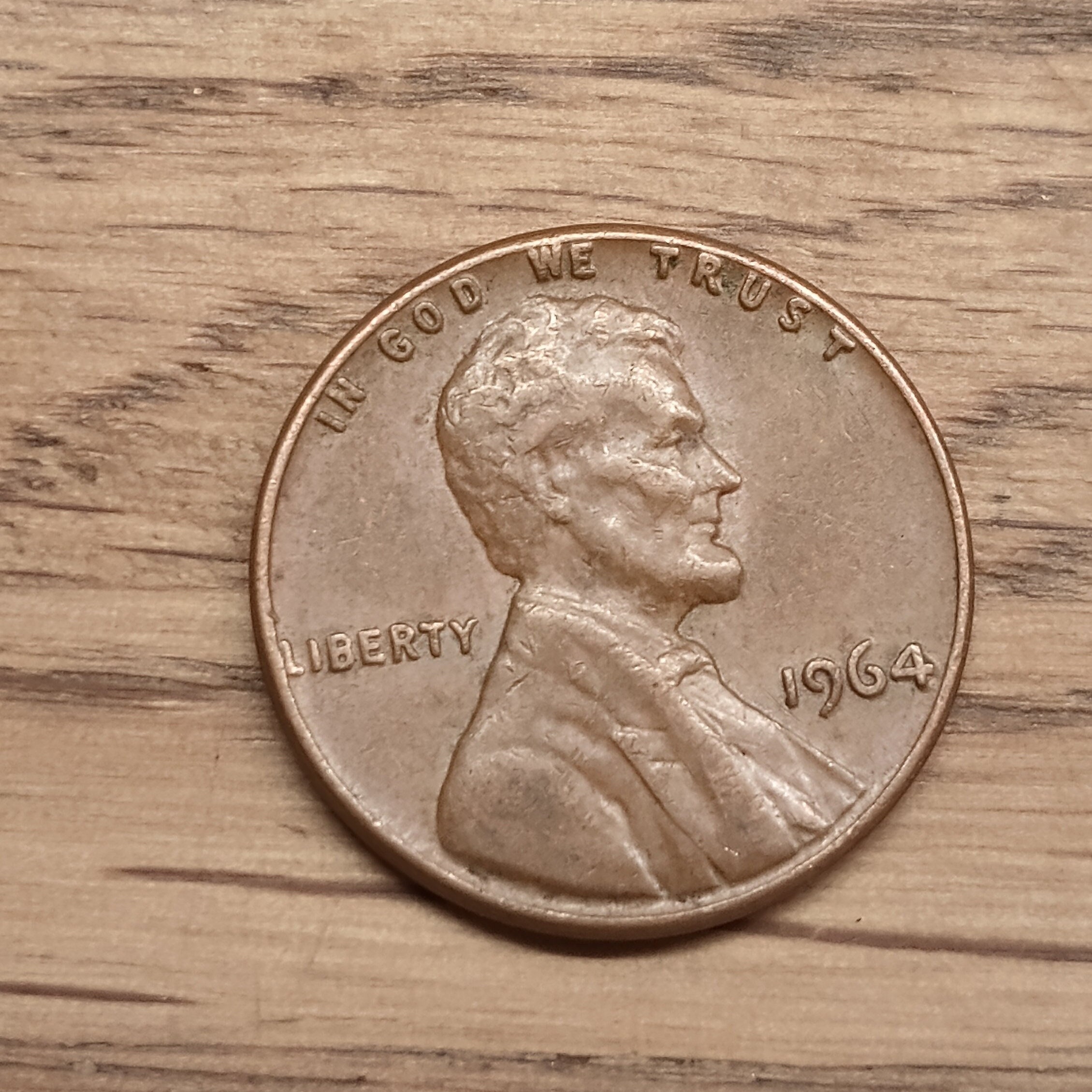 1964 Rare No Mint Mark Multi Error Lincoln Penny U.S Coin Vintage ...