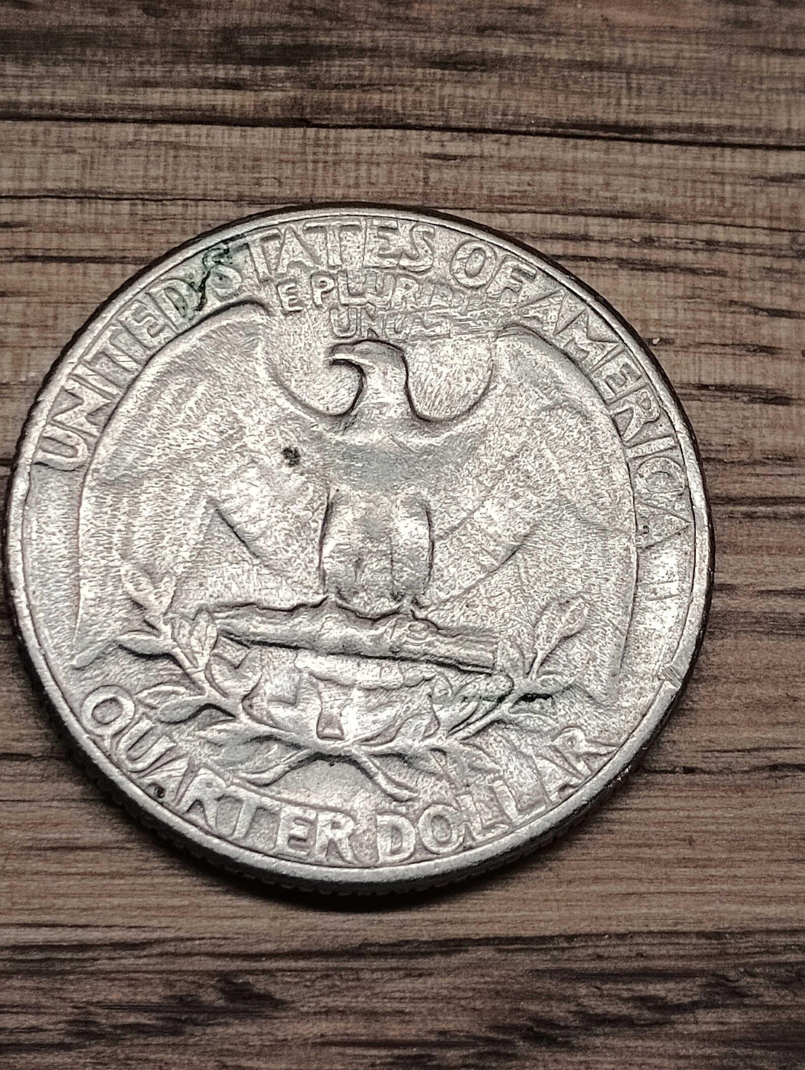 1966 Rare No Mint Mark Multi Error Quarter U.S Coin Vintage Collectible ...