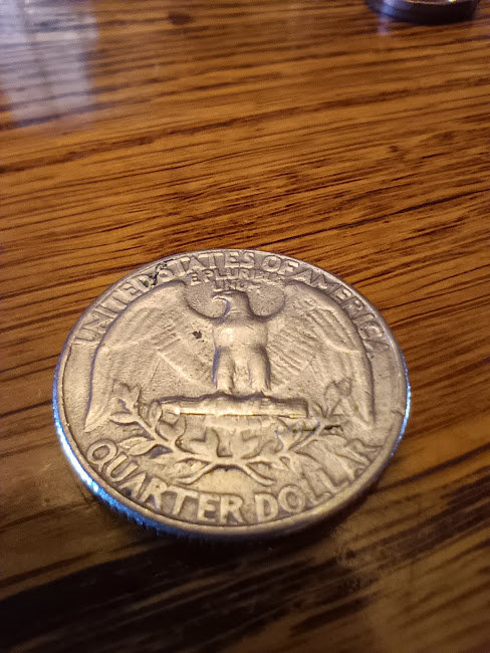 1966 Rare No Mint Mark Multi Error Quarter U.S Coin Vintage Collectible ...
