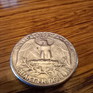 1966 Rare No Mint Mark Multi Error Quarter U.S Coin Vintage Collectible ...