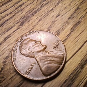 1964 Rare No Mint Mark Multi Error Lincoln Penny U.S Coin Vintage ...