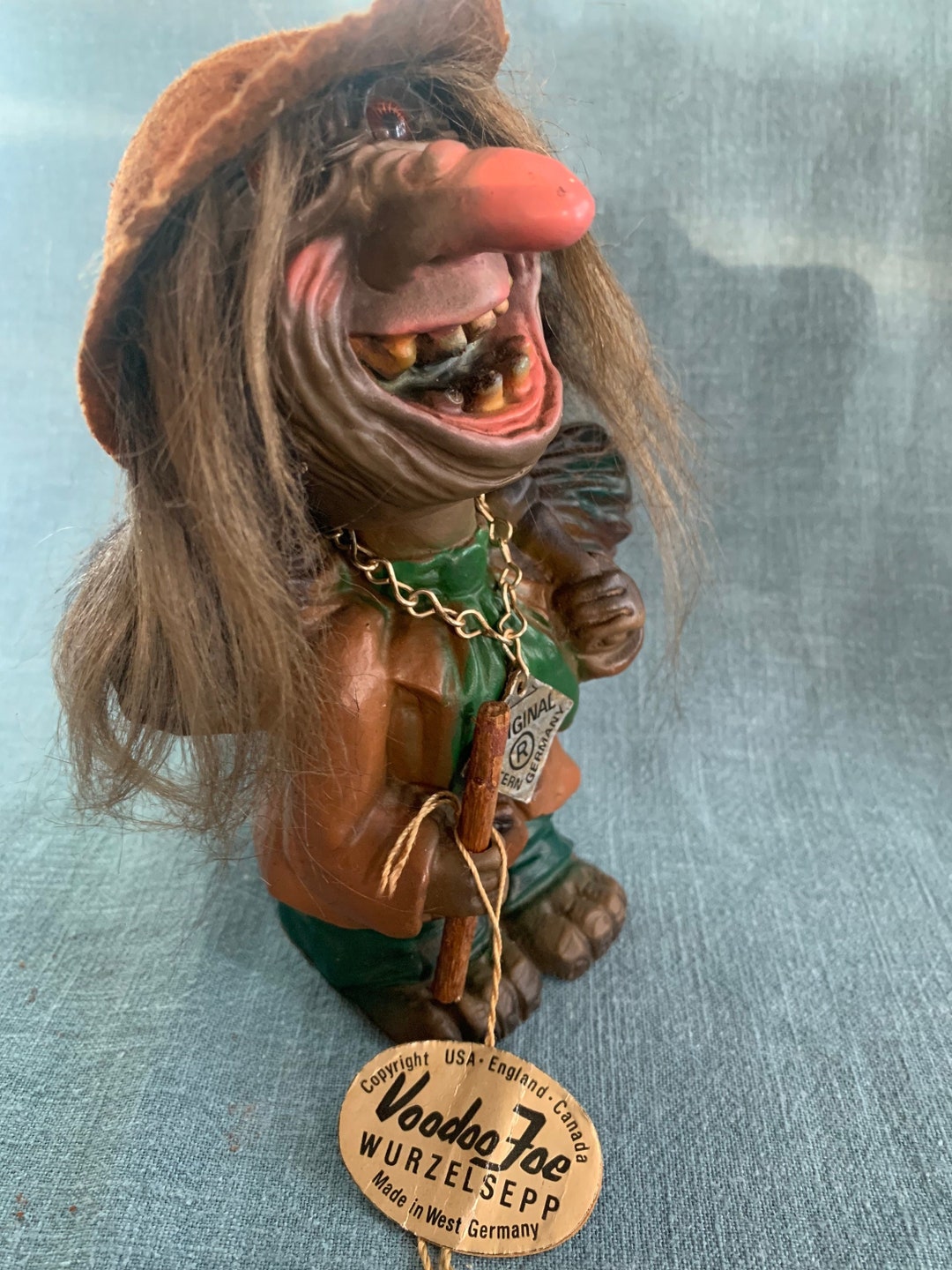 Vintage 1960s Heico Troll Bobble Head Nodder Troll Original West ...