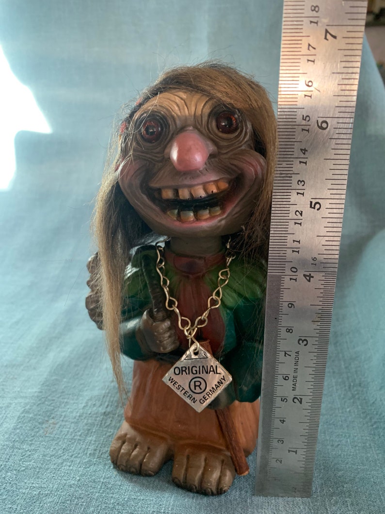 Vintage 1960s Heico Troll Bobble Head Nodder Troll Original - Etsy