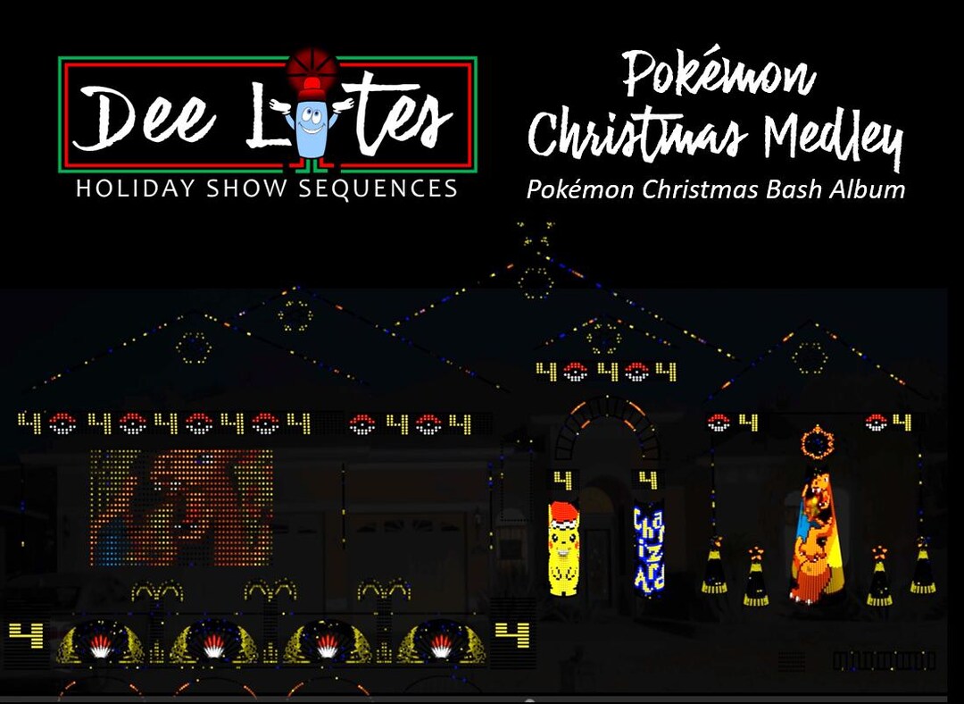 Pokemon Medley Xlights FULL Sequence - Etsy