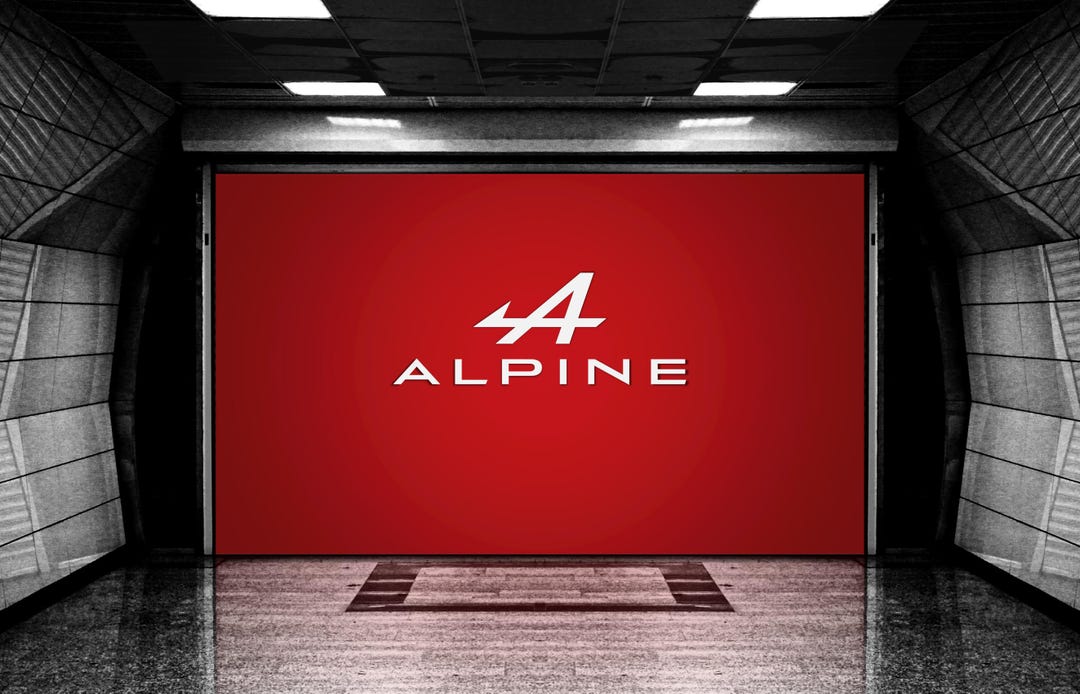 Alpine Aluminium Garage Wall Sign - Etsy