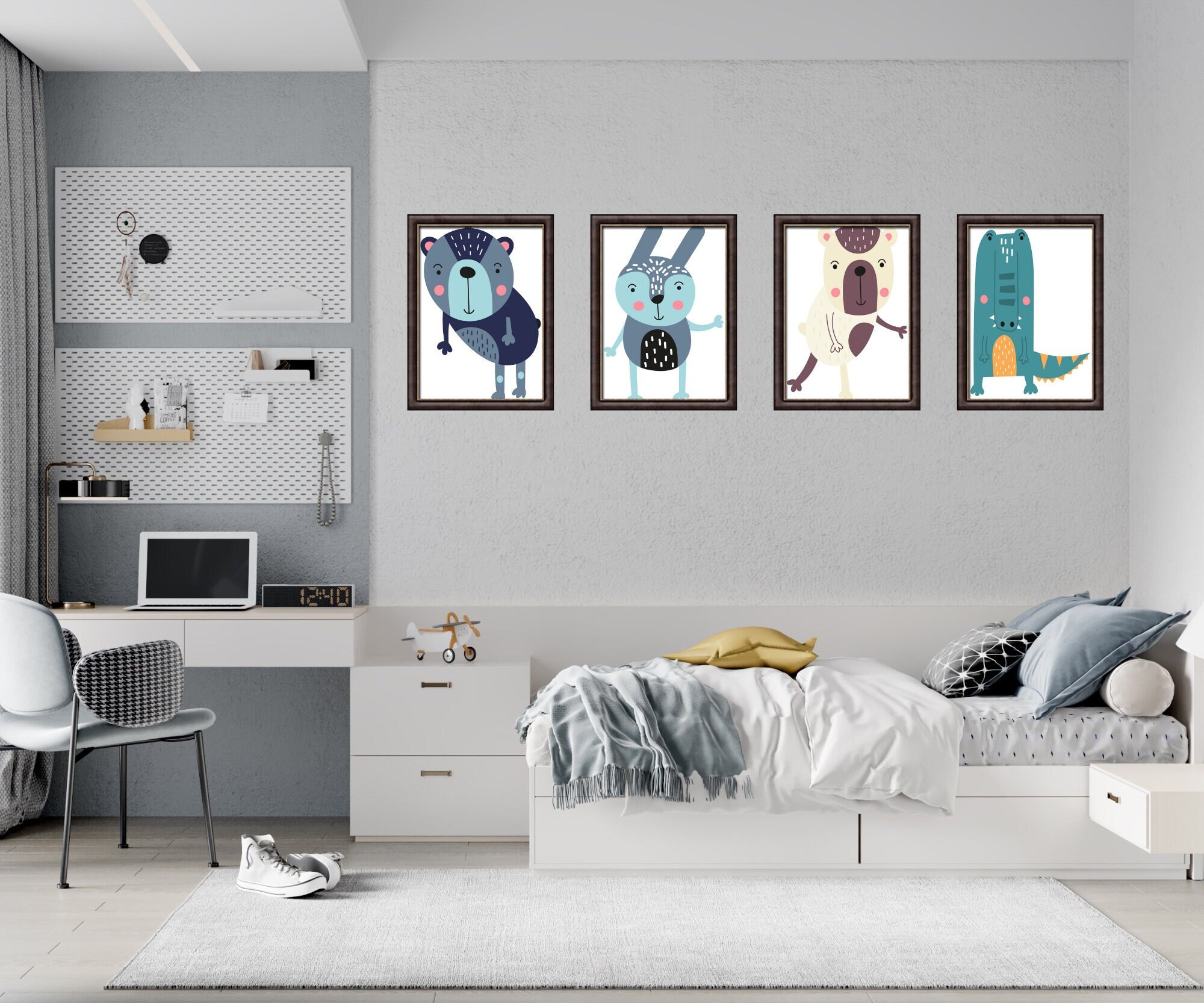 Forest Animals Printable | Wild Animals Prints | Nursery Decor | Kids ...