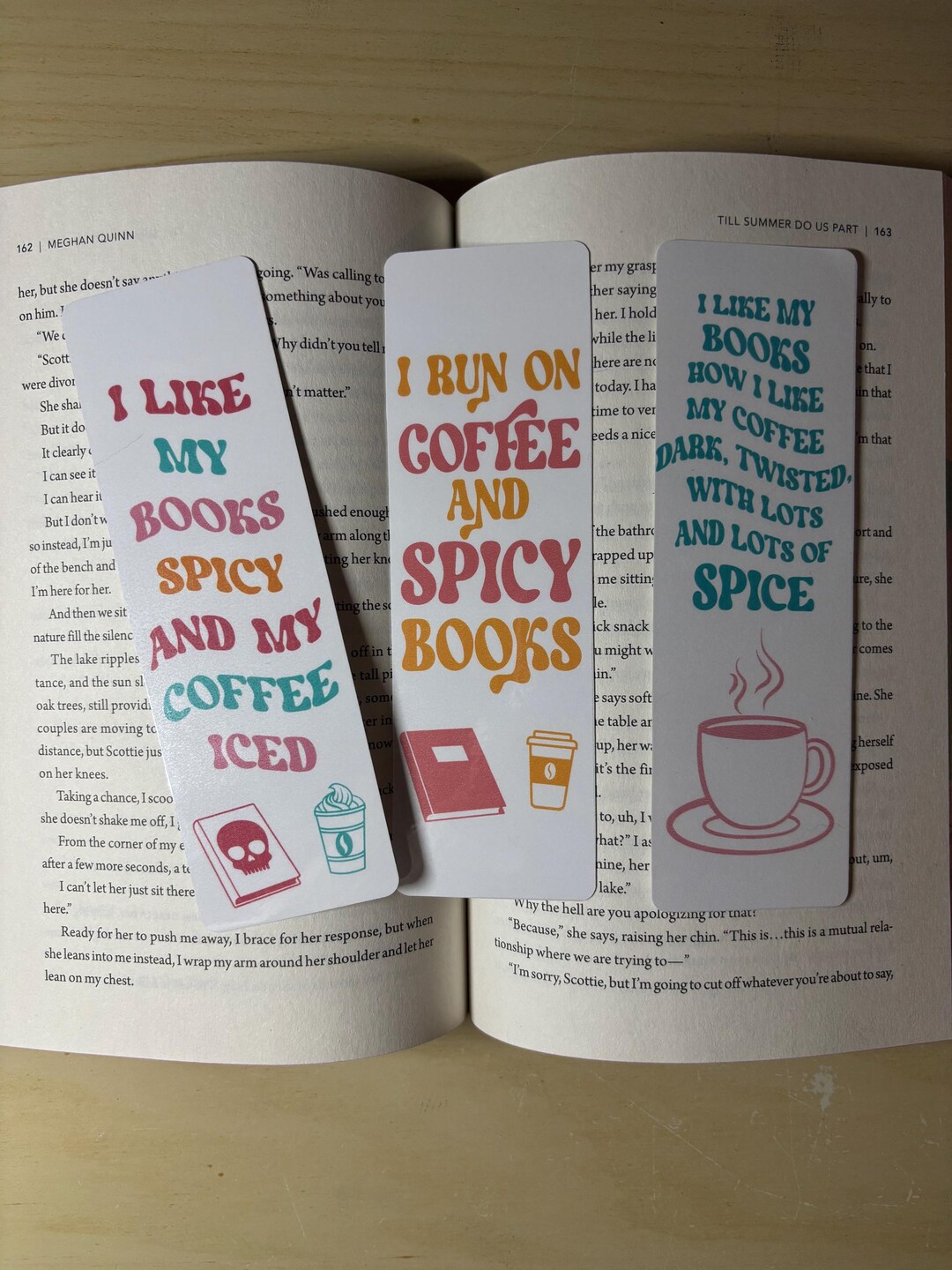 Spicy Lot Bookmark | Book Lover Bookmark | Bookish Gifts | Romance ...