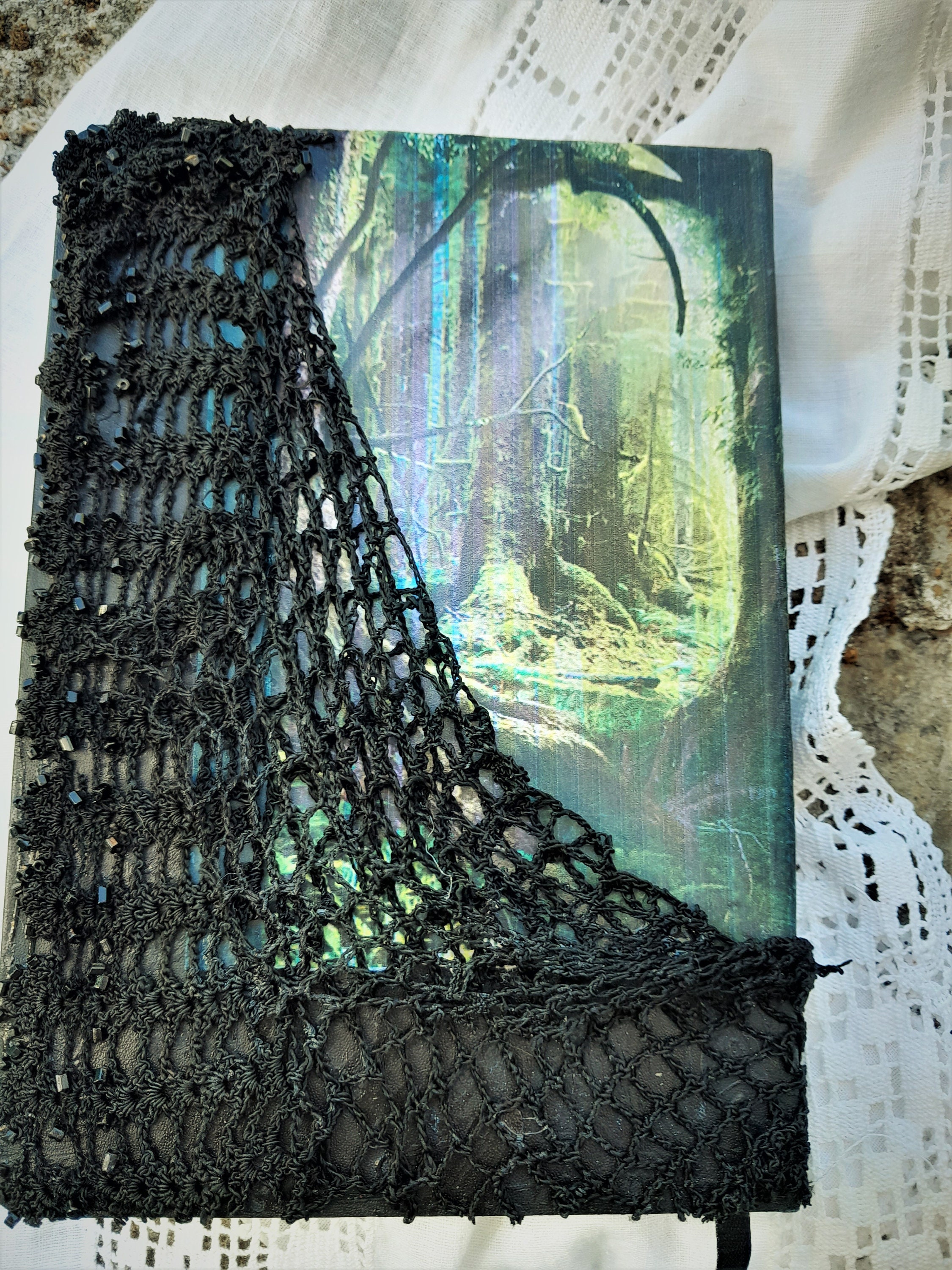 Large Note Book Relief Decoration Grimoire of Witchcraft - Etsy
