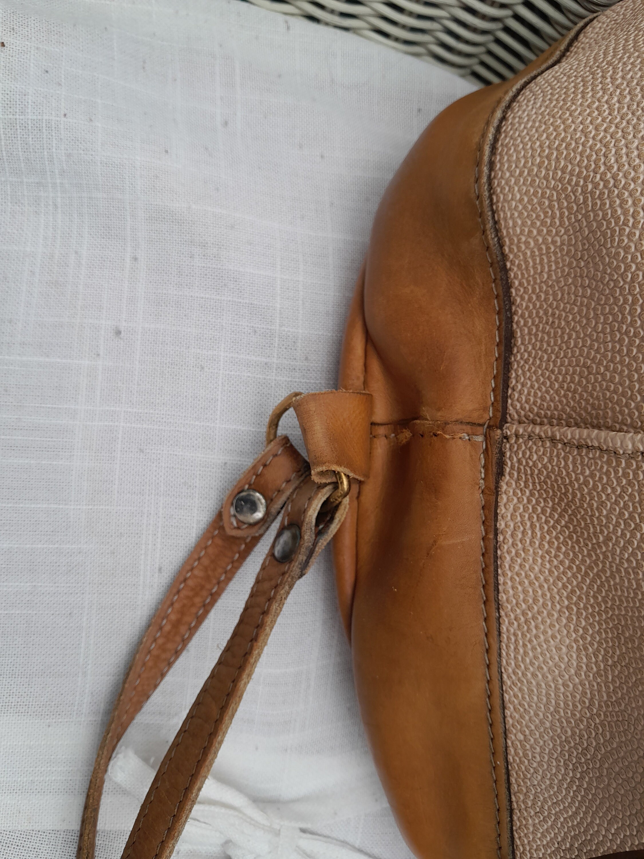 Leather Backpack Jean Charles De Castelbajac - Etsy