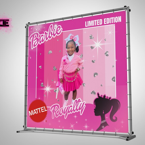 Barbie Backdrop Custom - Etsy