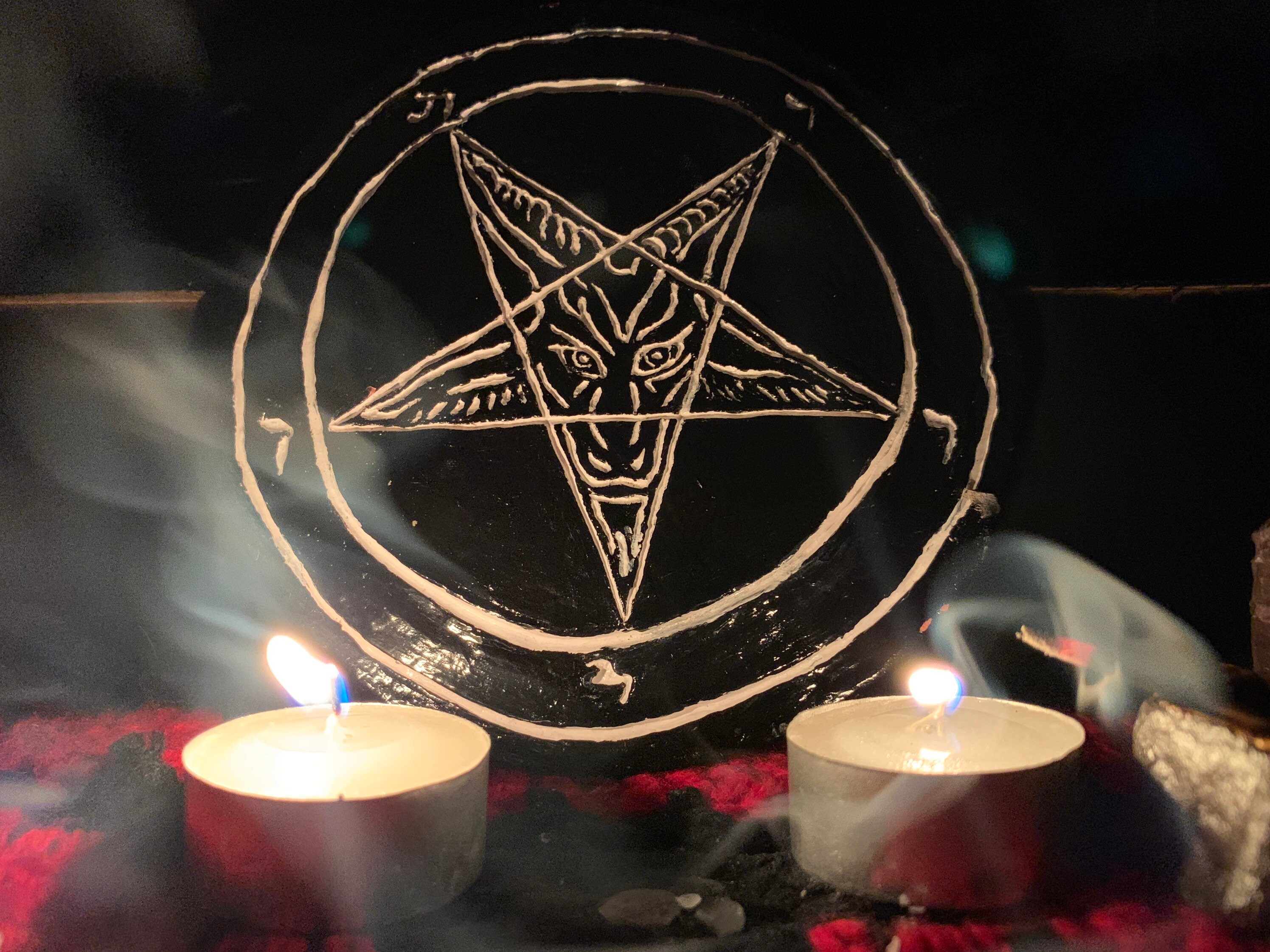 THE BEAST - Sigil of Baphomet Plaque - Etsy