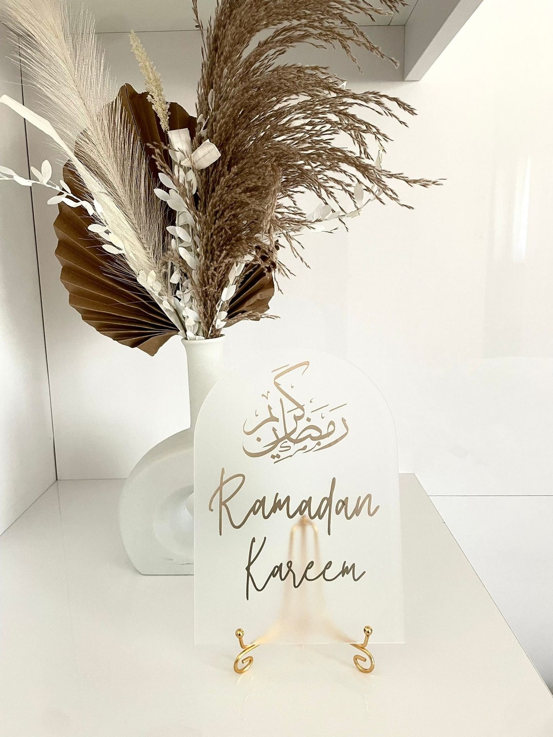 A5 Ramadan Kareem Sign Ramadan Decoration Ramadan Decor - Etsy