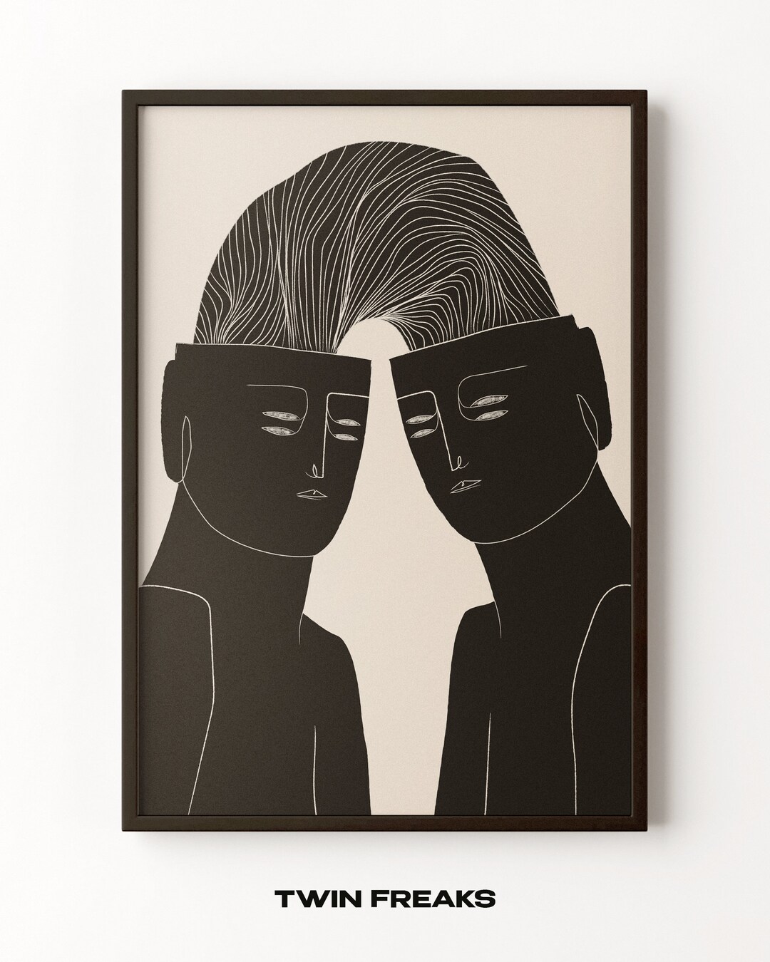 Twin Freaks Artprint Poster Polish Poster - Etsy