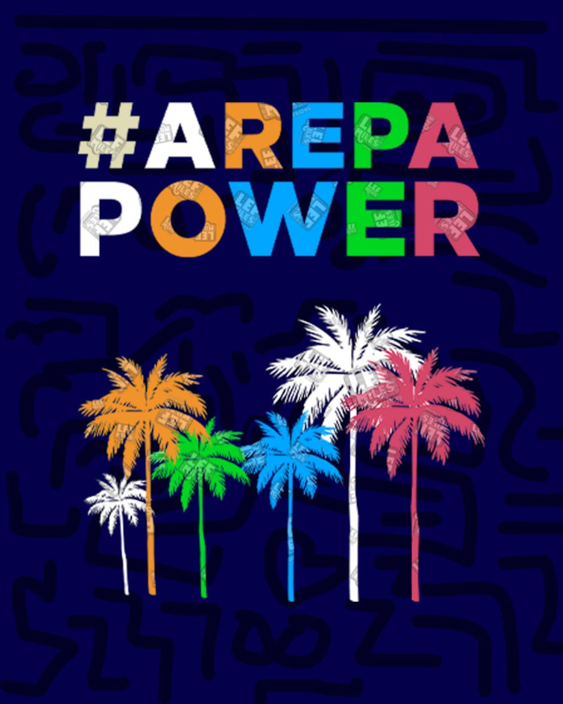 Venezuela Arepa Power PNG, Design, Baseball Venezuela Illustration ...
