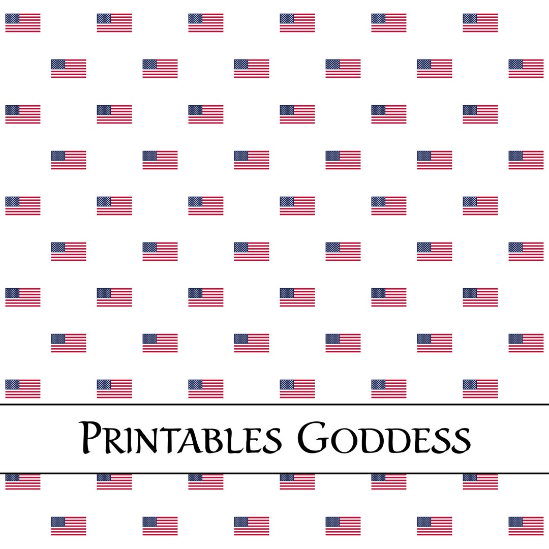 USA Flag Pattern American Flag Repeat Pattern American Flag Pattern ...