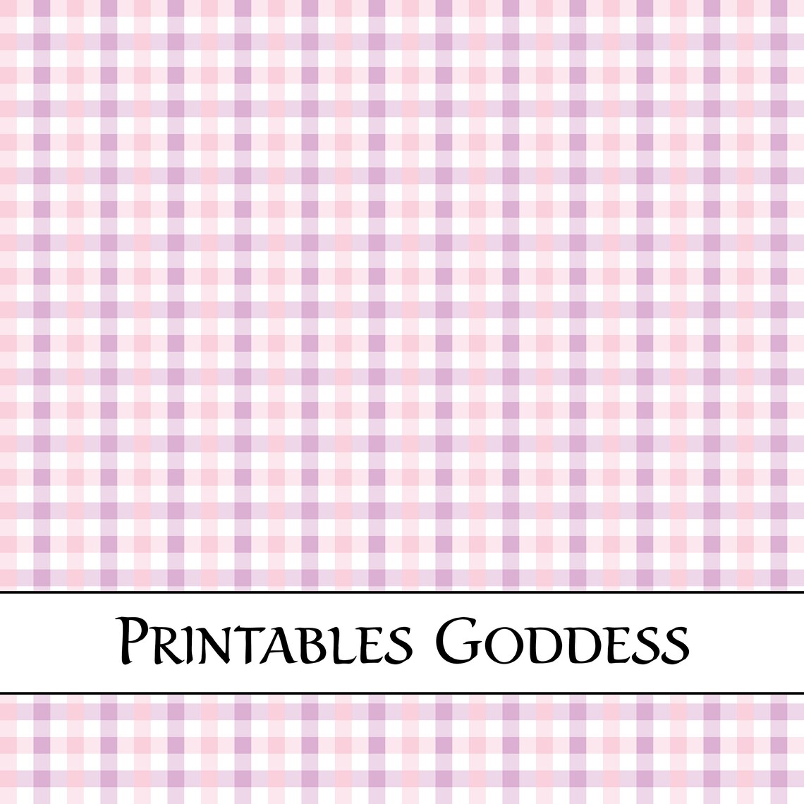 Pink Purple and White Gingham Seamless Pattern Repeat Pattern ...