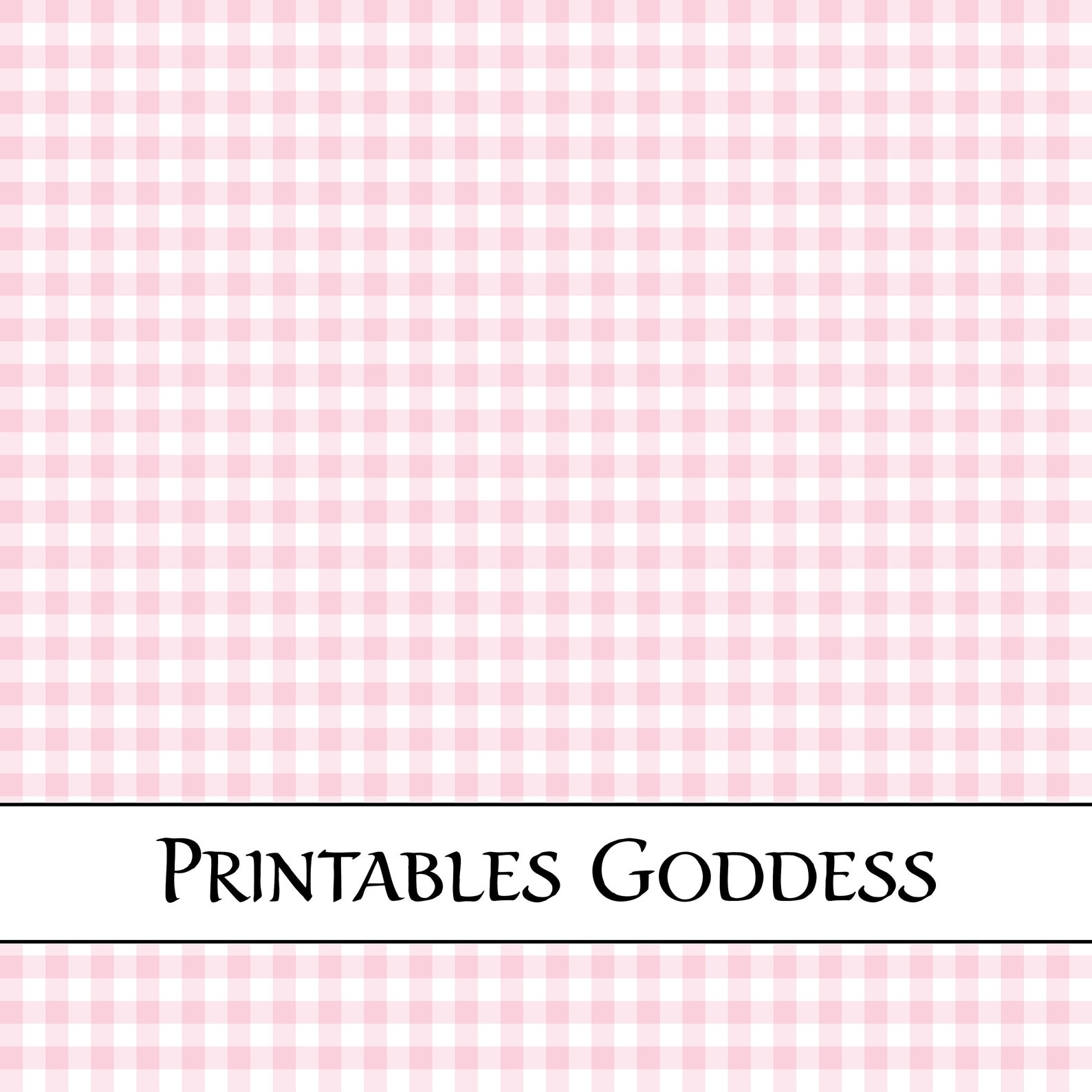 Pink and White Gingham Seamless Pattern, Repeat Pattern, Commercial Use ...