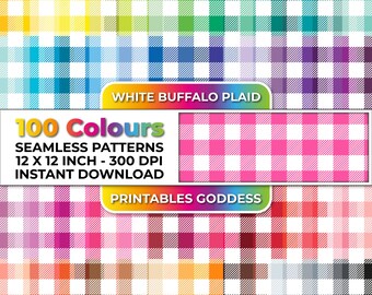 Digital Buffalo Plaid - Etsy