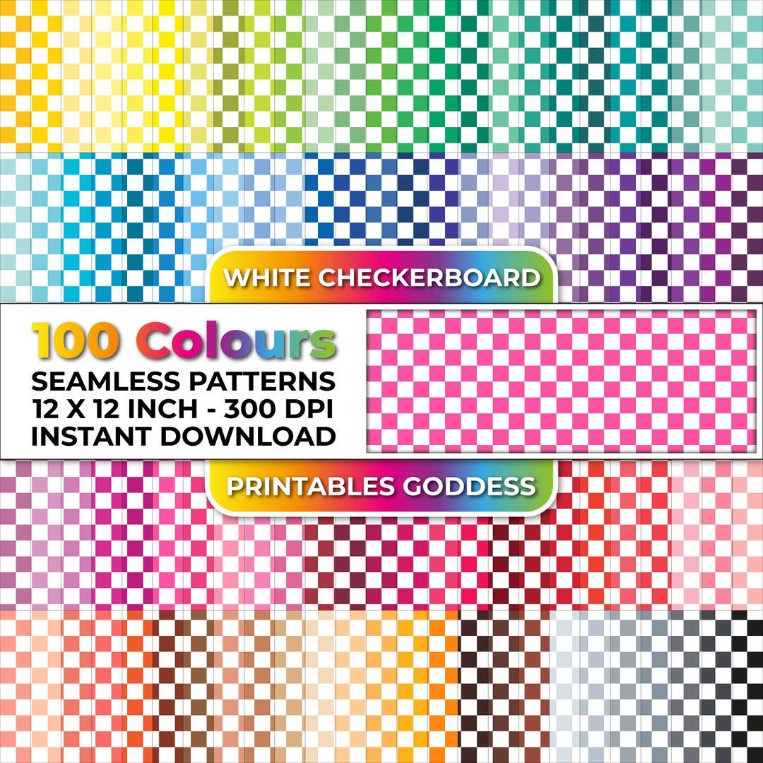 Checkerboard Paper Patterns Checkerboard Repeat Patterns Checkerboard ...