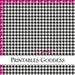 Black and White Houndstooth Seamless Patterns in 4 Sizes, Repeat ...