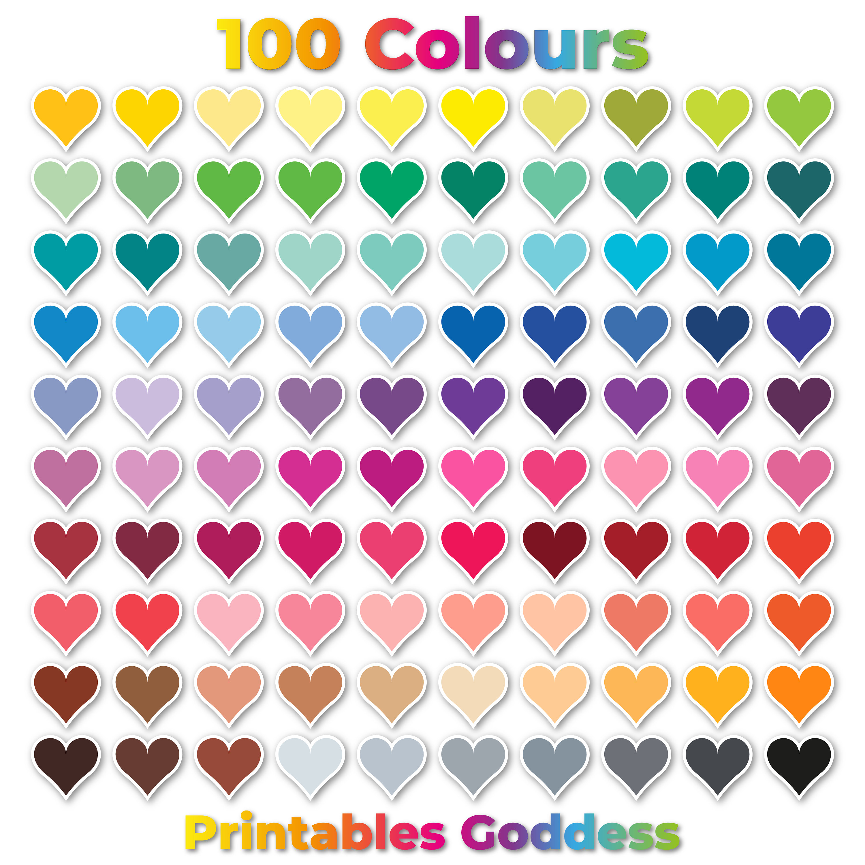 100 Colourful Stars Seamless Patterns, Repeat Pattern, Commercial Use ...