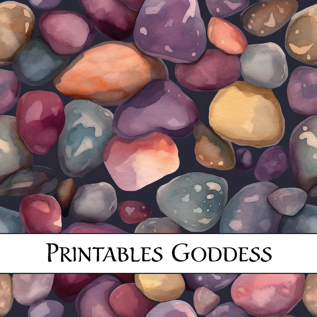 Rocks Seamless Pattern Stones Repeat Pattern Stones Commercial Use ...