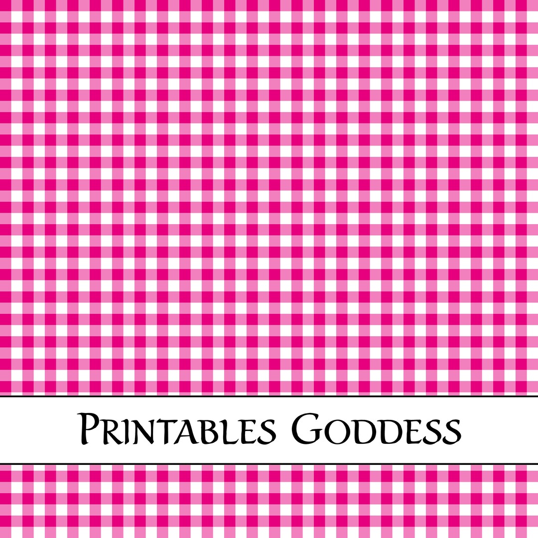 Gingham Pattern Pink and White Seamless Gingham Pattern Pink Gingham ...