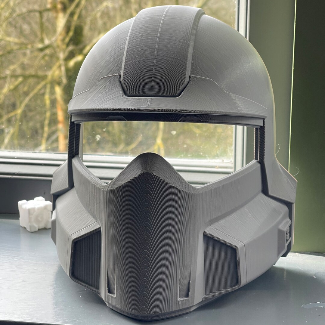 B-01 Tactical Helmet 3D Printed Raw DIY Kit. - Etsy