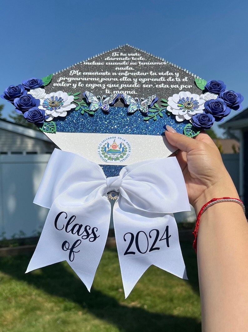 Personalized Salvadorean Graduation Topper/ Birrete Salvadoreño ...