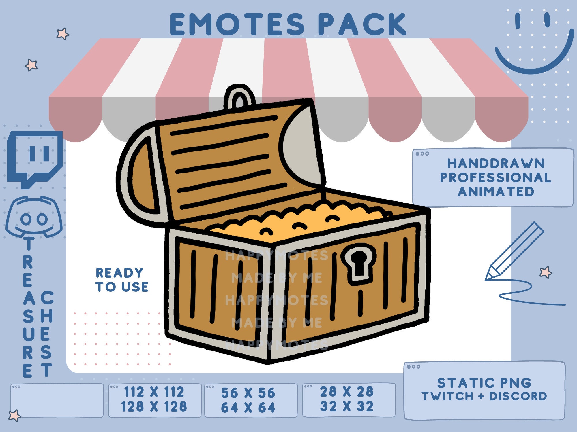 Emotes Viking Pack Twitch Discord Emote Hand Drawn in - Etsy Ireland