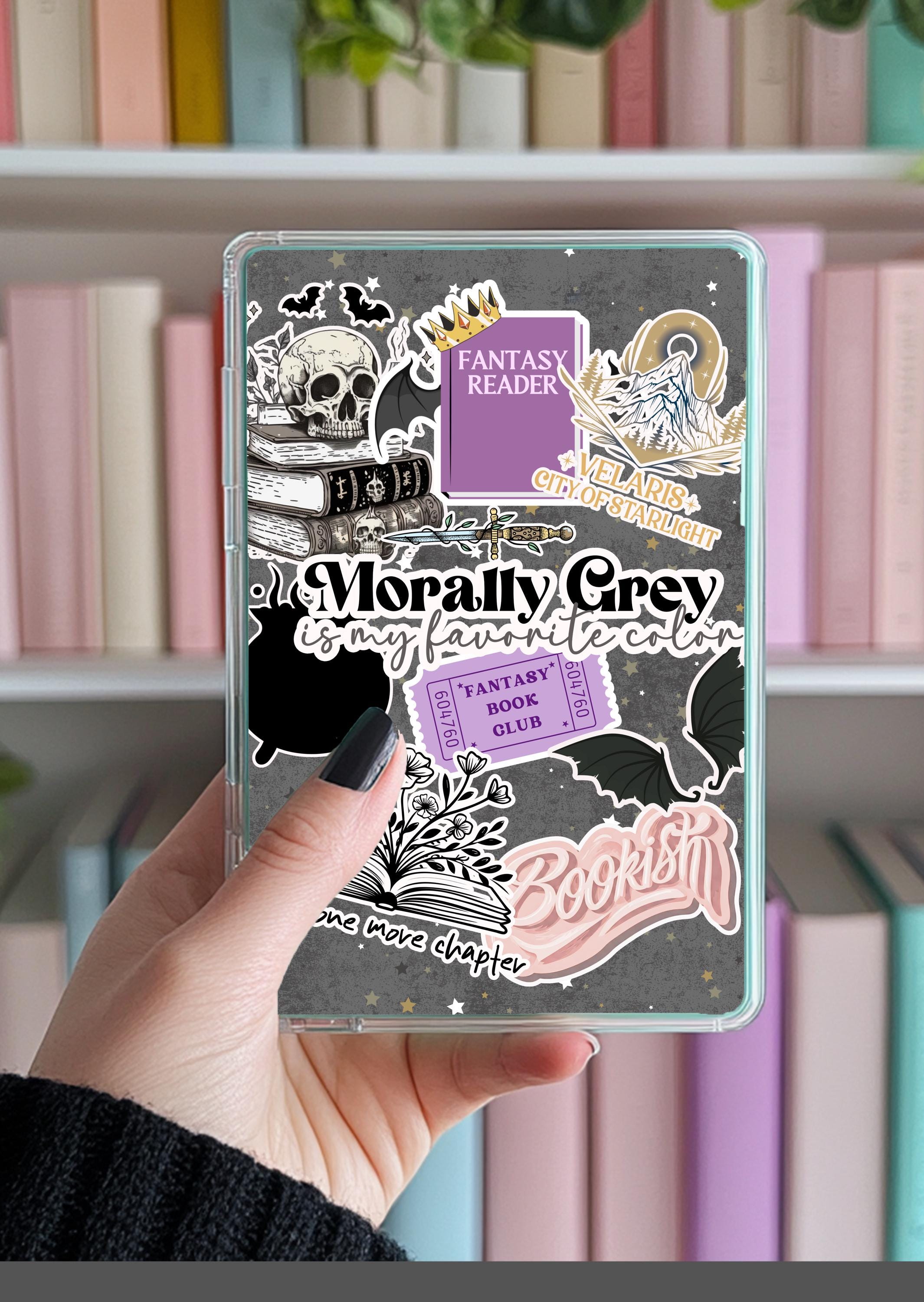 PRINTABLE Kindle Insert, Romance Book, Romantasy, Fantasy Theme ...
