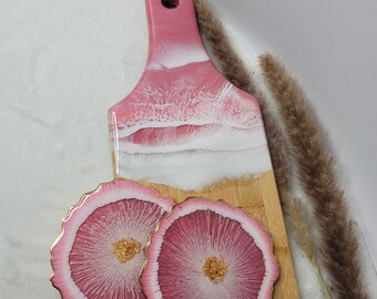 Pink Cheese Board | Etsy