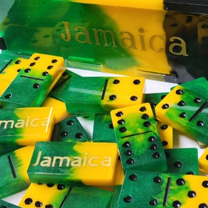 Resin Dominos, Jamaica Custom Dominos, Game Night, Resin Art, Family ...