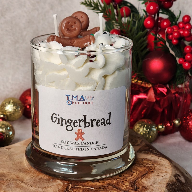 Gingerbread Candles - Etsy