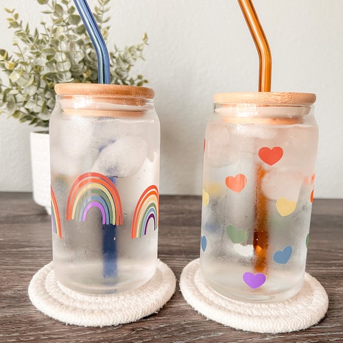 Color Changing Teacher Crayon With Name 16 Oz Beer Glass Can - Etsy