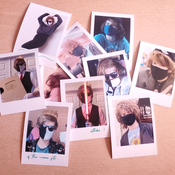 Generation Loss Ranboo Mask - Etsy