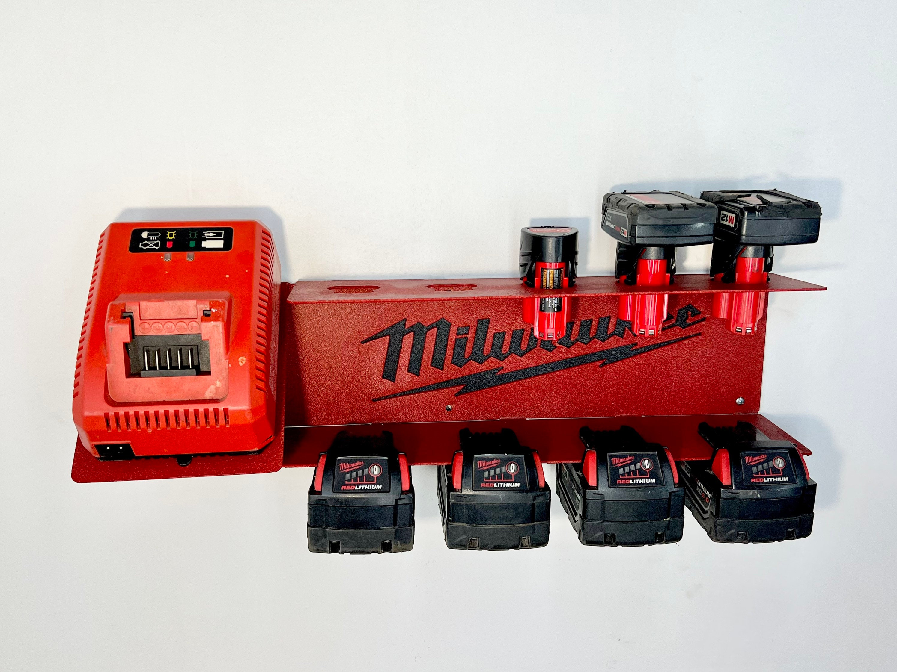 Red Milwaukee M12 M18 With Black Powdercoat Logo. Milwaukee - Etsy