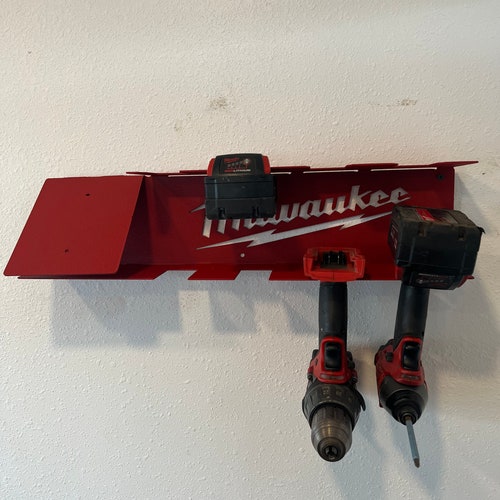 Milwaukee Battery / Tool Hanger - Etsy