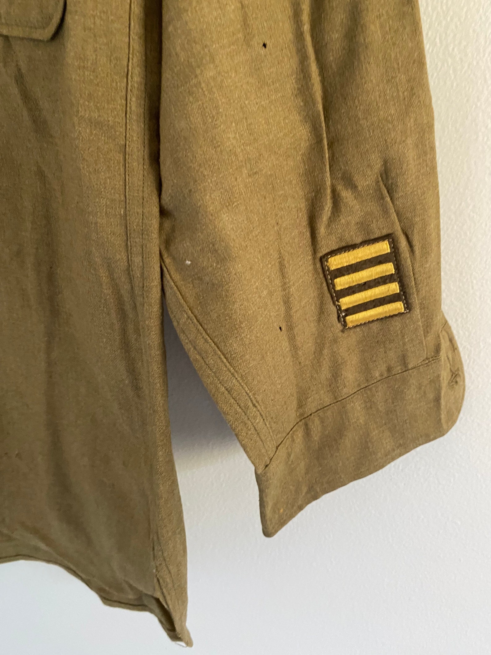Vintage 1940s WW2 WWII Olive Drab Wool U.S. Army Military - Etsy