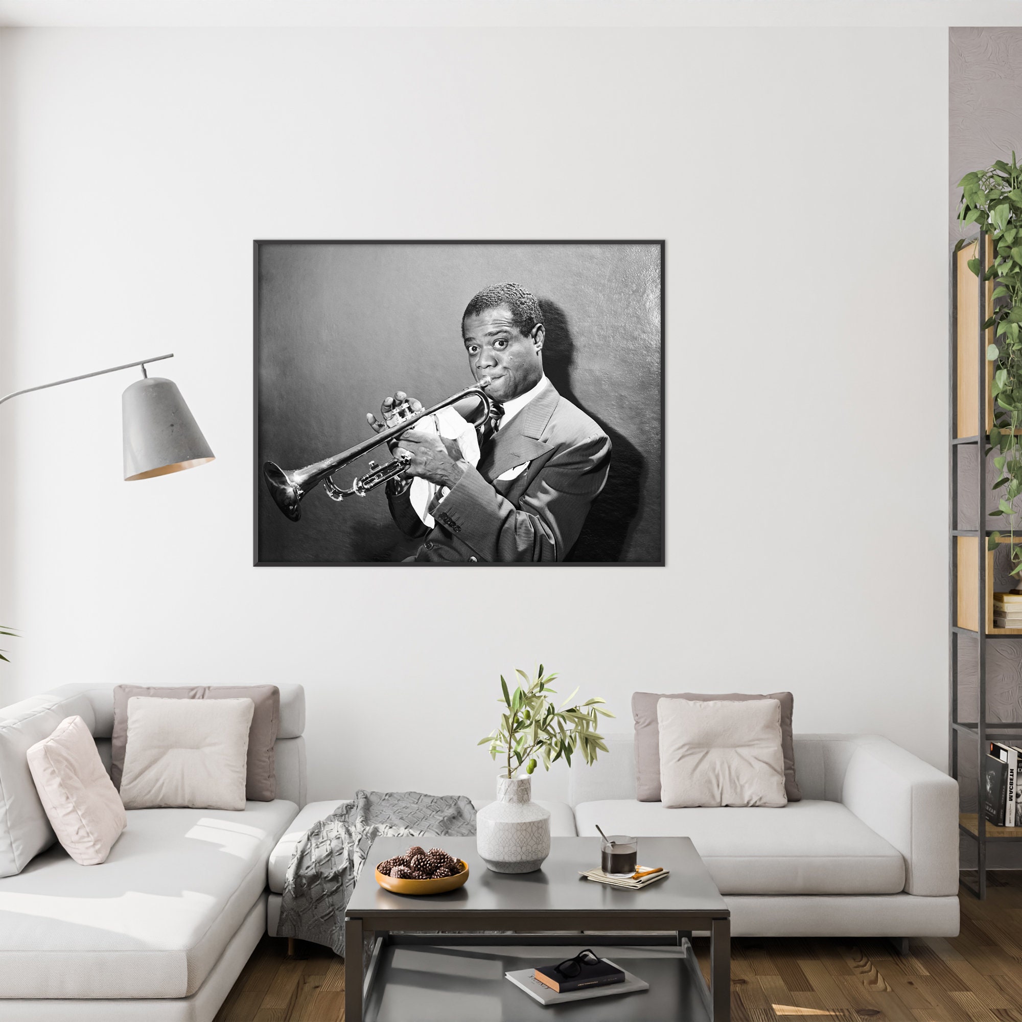 Vintage Louis Armstrong Art Photo Printable Wall Art Photography Old ...