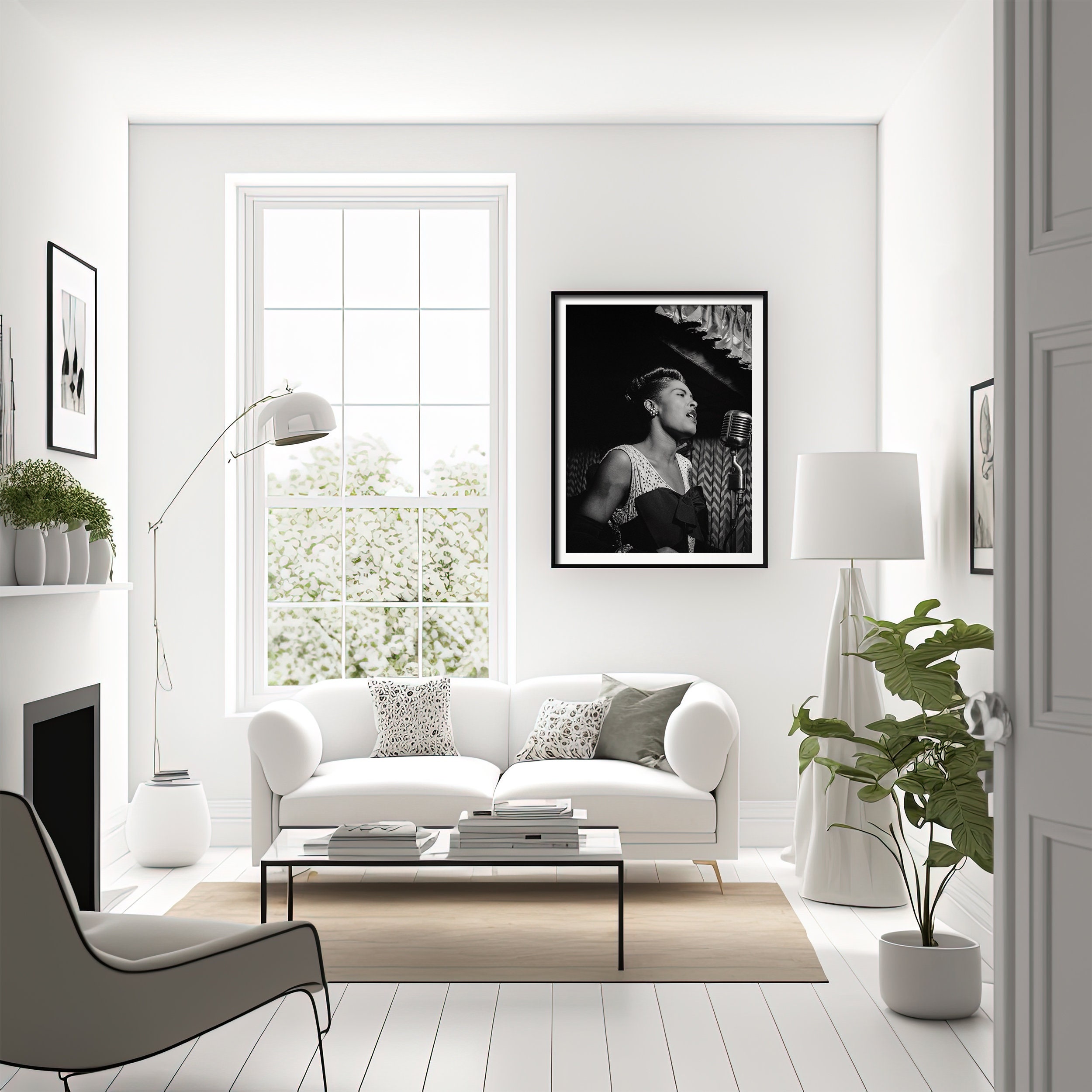 Vintage Billie Holiday Poster-retro Jazz Musicians Wall Art - Etsy