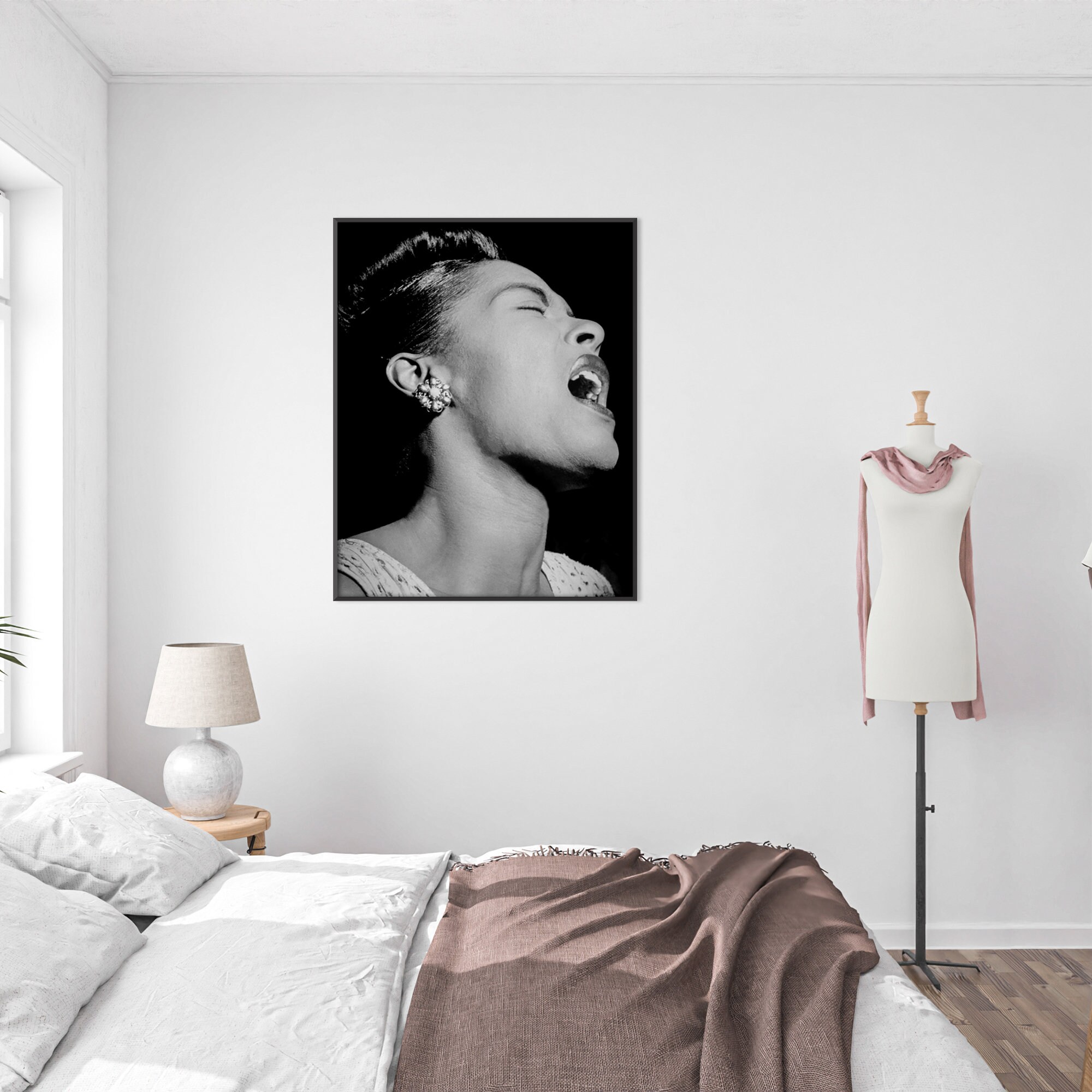 Vintage Billie Holiday Poster Jazz Icon Wall Art for Music Lovers Retro ...