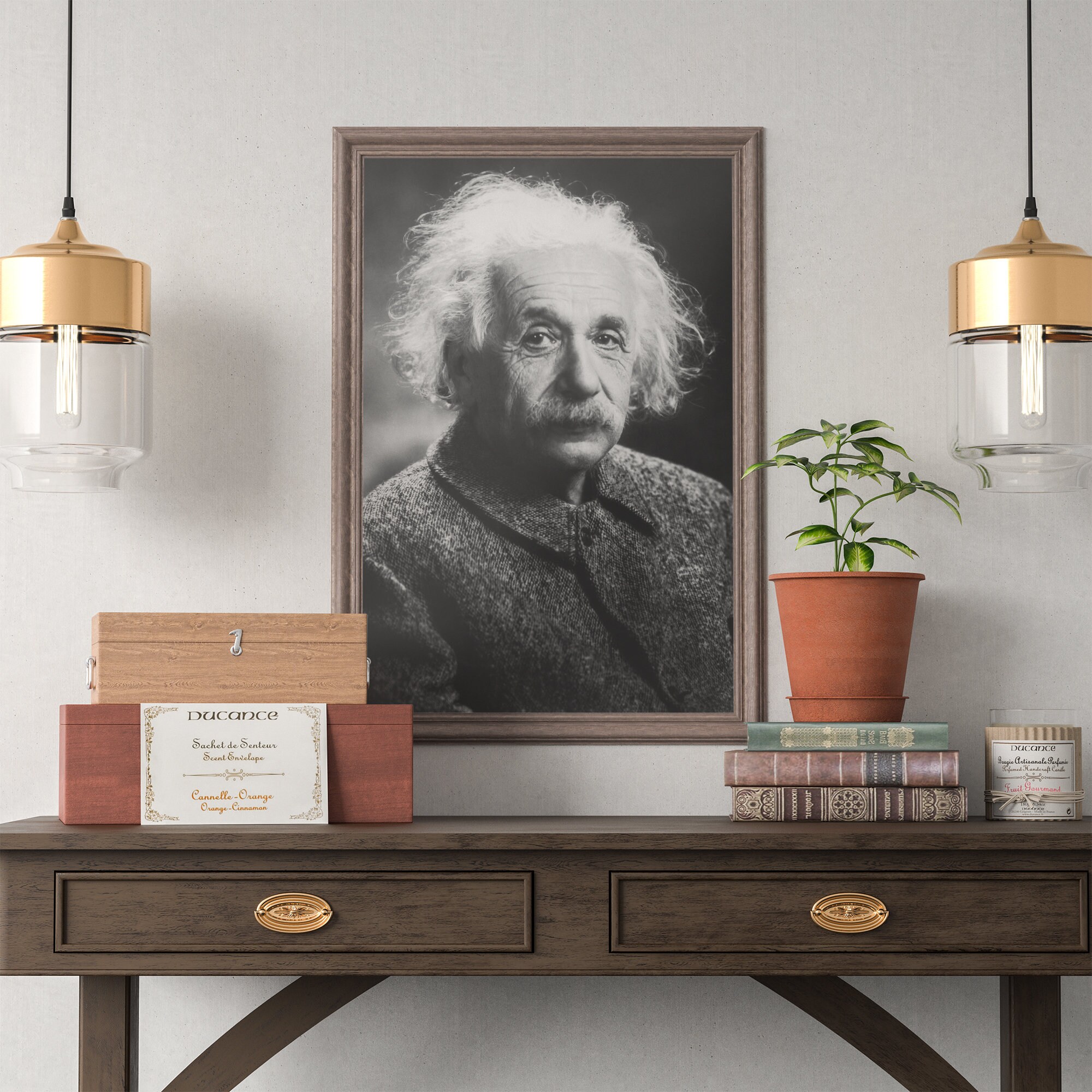 Albert Einstein Poster Print-einstein Art-einstein Wall Art Decor ...