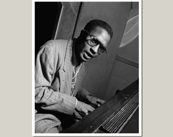 Thelonious Monk Playing Piano Minton's Playhouse Jazz Club - Etsy