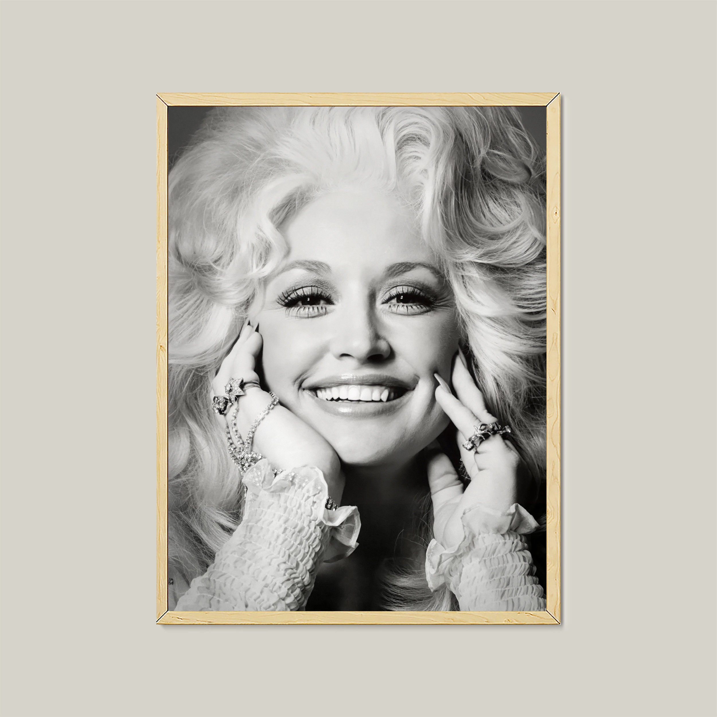Dolly Parton Decor Vintage Country Music Digital Poster Print Musician ...