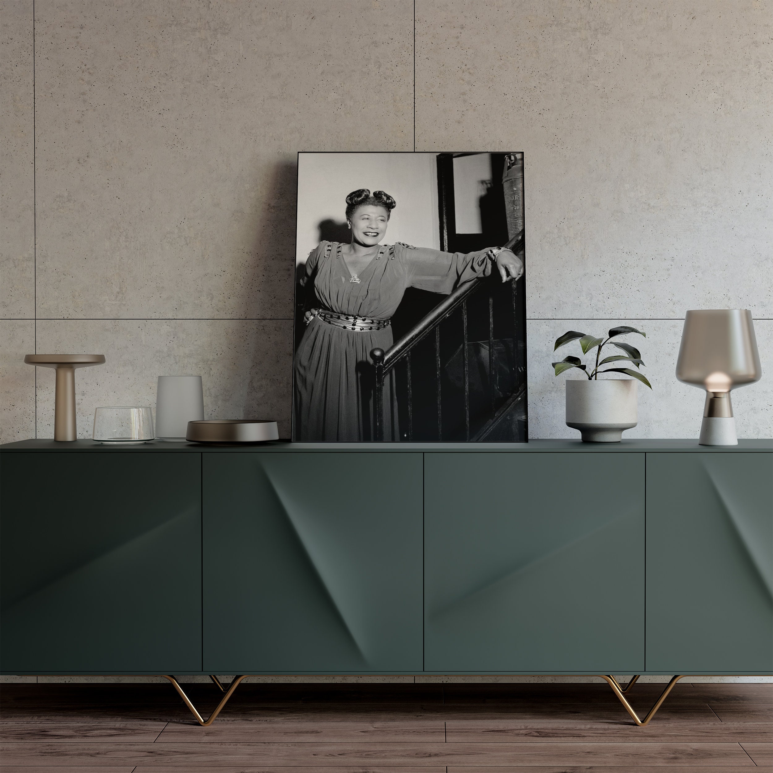 Vintage ella Fitzgerald jazz Poster-new Orleans Poster-jazz Prints ...